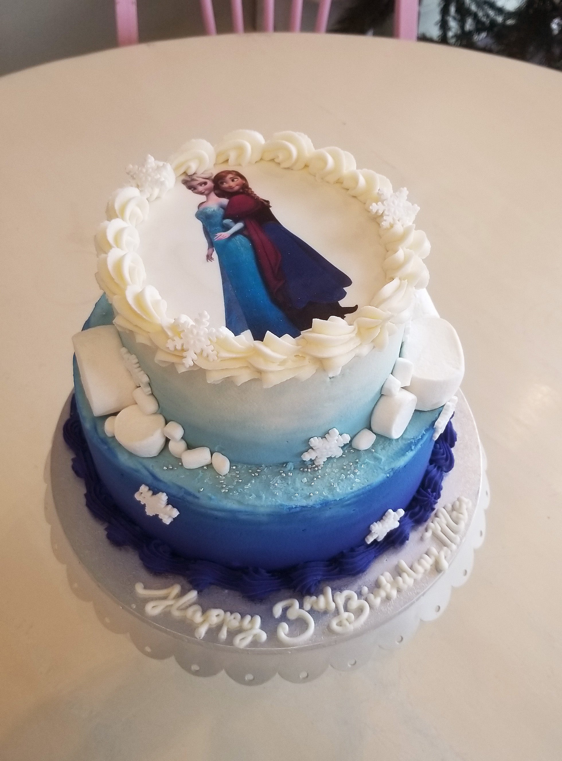 Ice Princesses Cake – My Little Cupcake